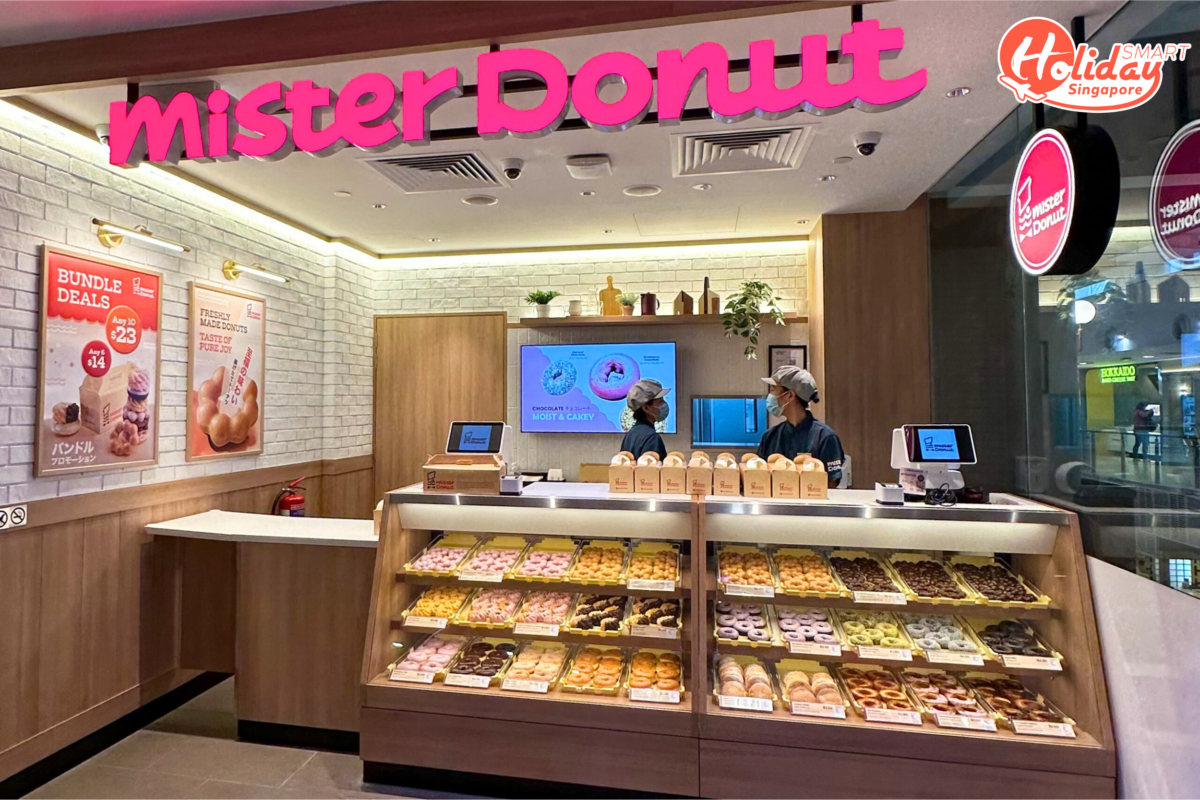 Mister Donut Now Open In Singapore