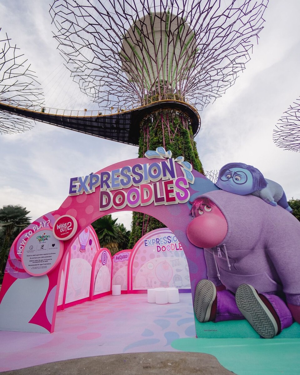 Joy's Gonna FREAK! Inside Out 2 Takes Over Gardens by the Bay, Until ...