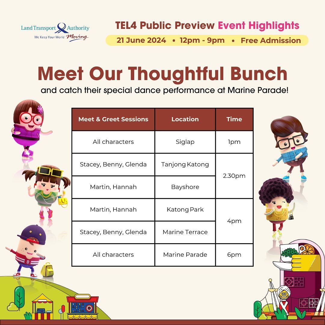 Free TEL4 Public Preview: Celebrate Grand Opening with Rides, Shows ...